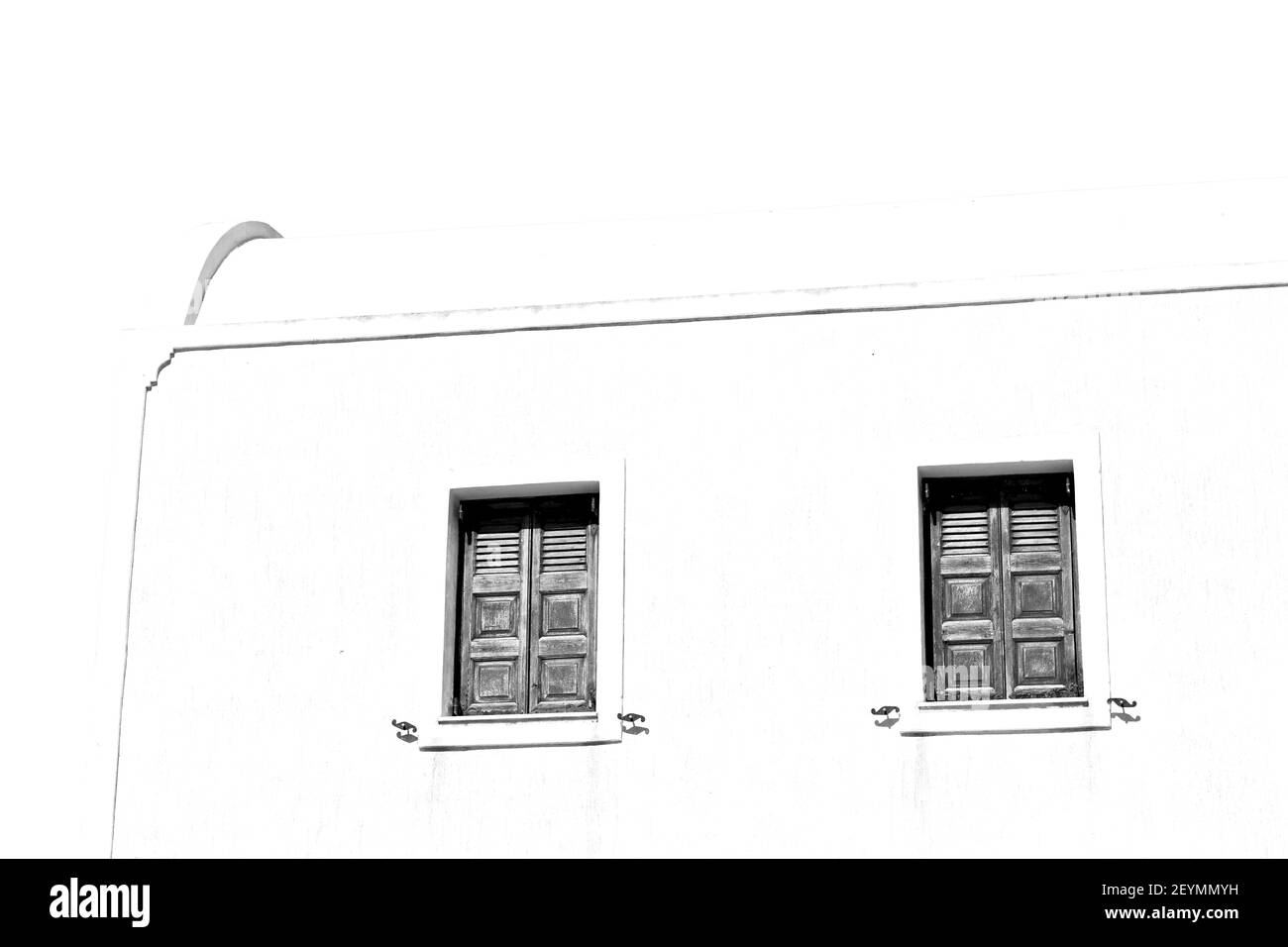 Concrete window frame Cut Out Stock Images & Pictures - Alamy