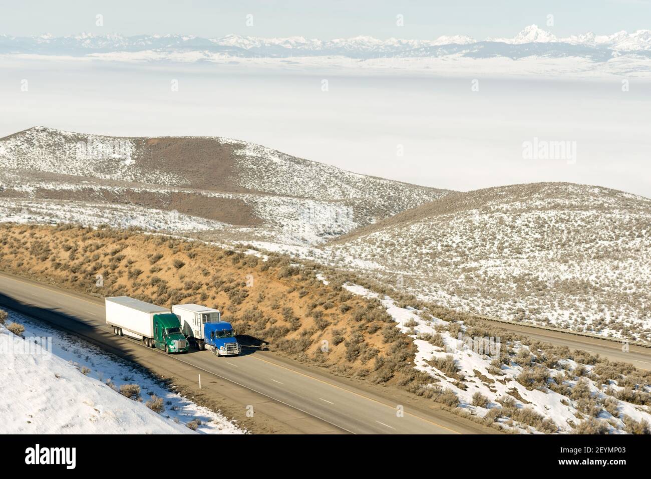 Trucking america big rig hi-res stock photography and images - Alamy