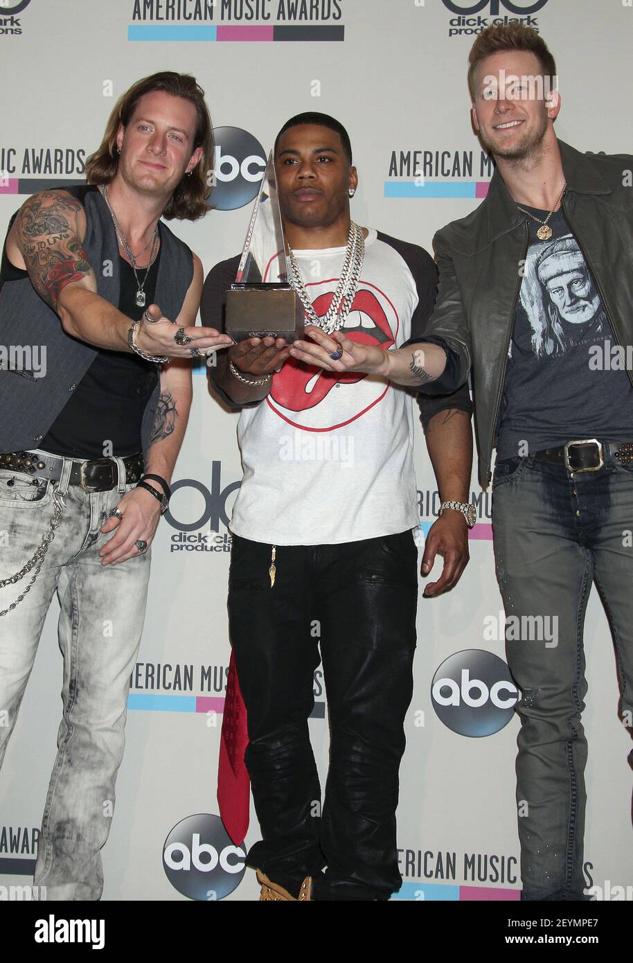 24 November 2013 - Los Angeles, California - Nelly, Tyler Hubbard ...
