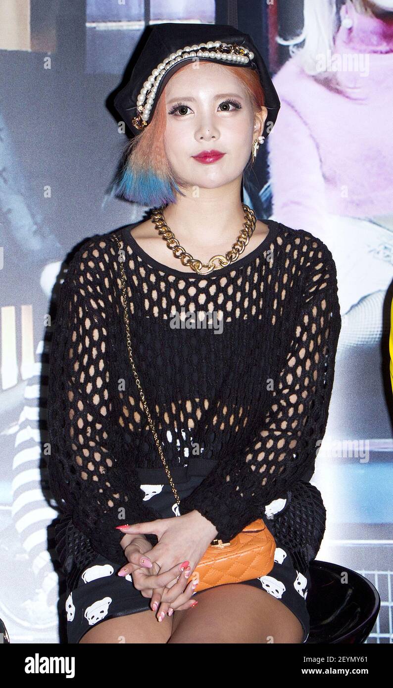 2 December 2013 - Seoul, South Korea : South Korean Qri, member of K ...