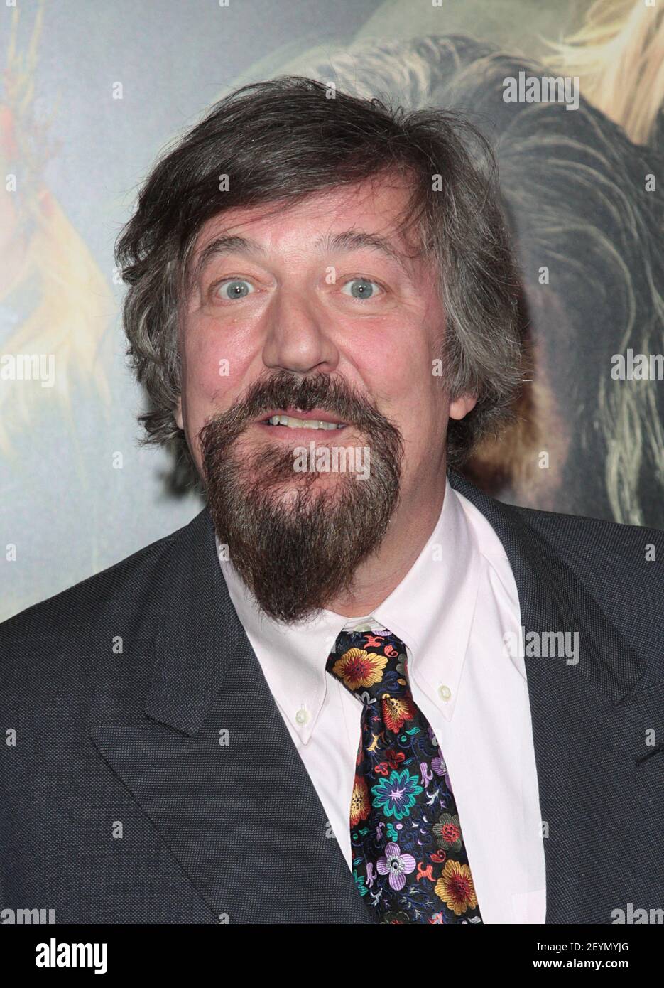 Stephen Fry attends The Los Angeles Premiere of "The Hobbit: The ...