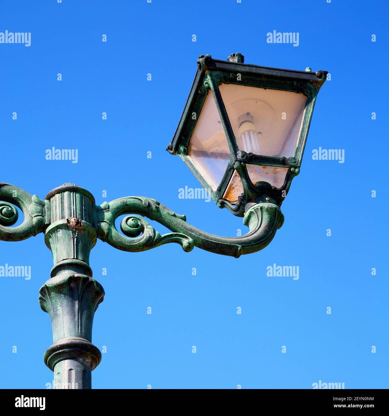Light europe in the sky of greece lantern and illumination Stock Photo ...