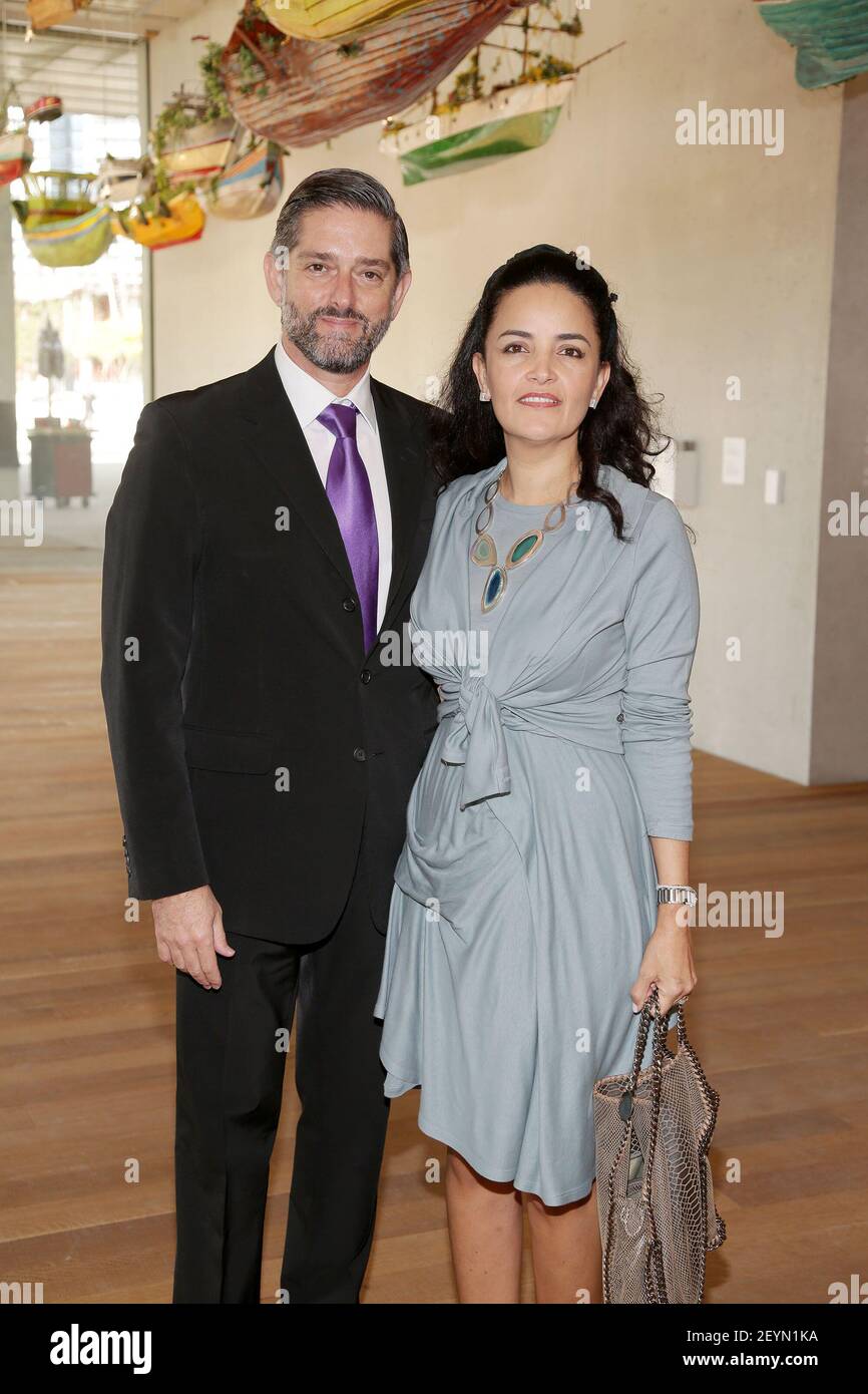 Art Museum's Walid and Susie Wahab attend the offcial ribbon cutting ...