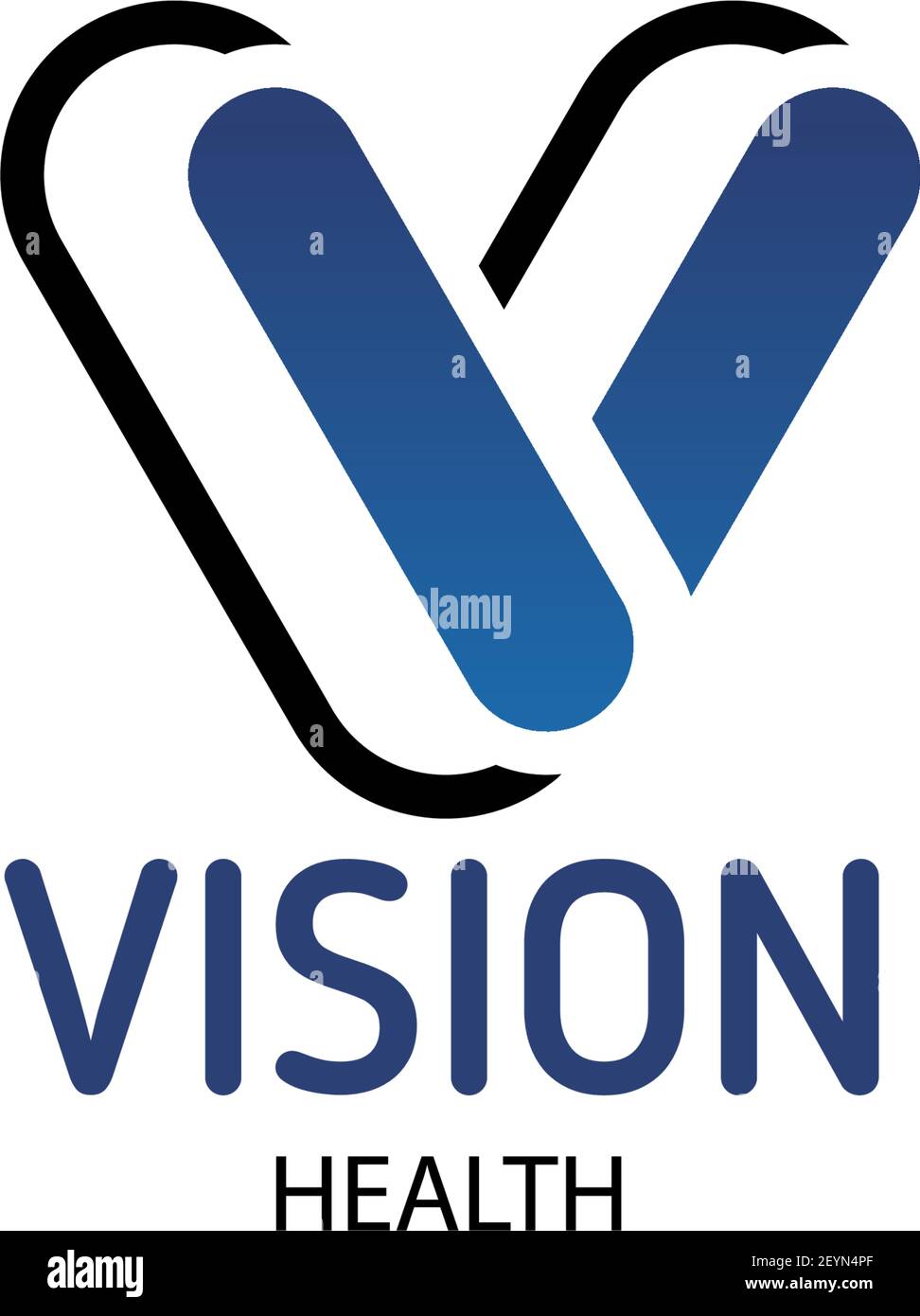 Vector emblem vision health. Creative design for eye clinic or ...