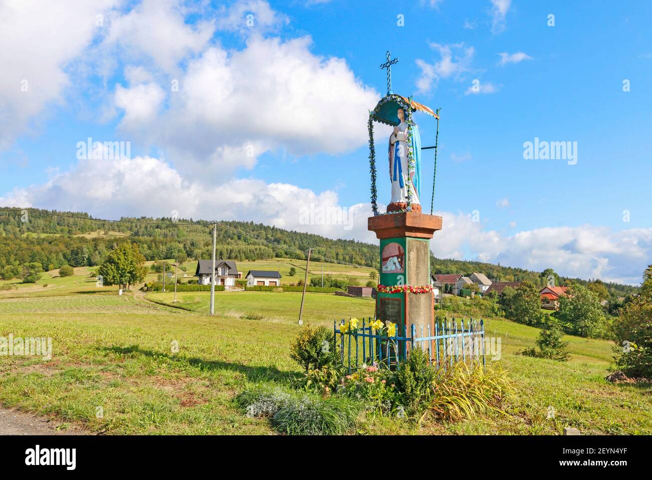 Roadside shrine rural poland hi-res stock photography and images - Alamy