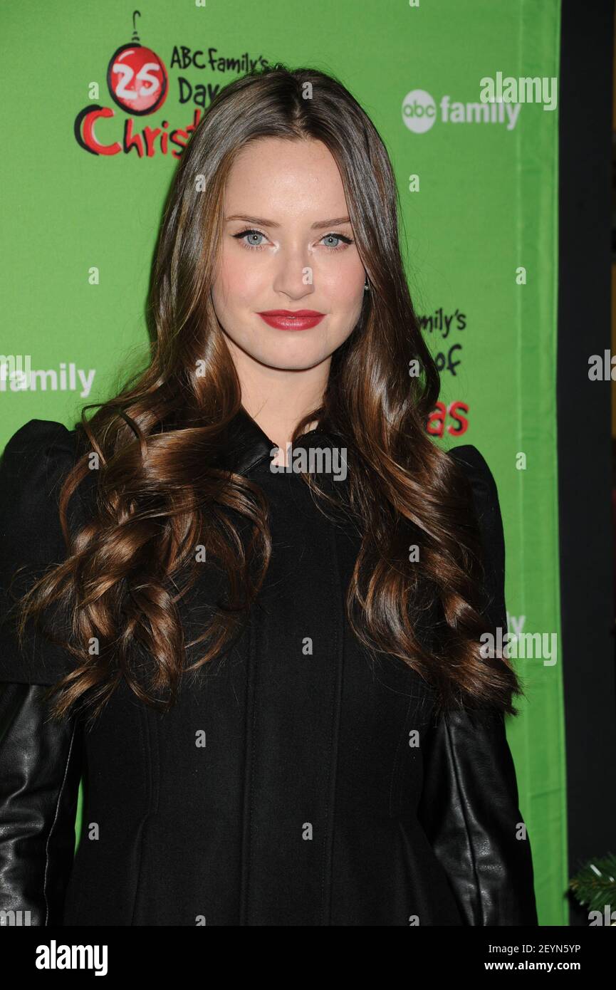 Merritt Patterson attends the ABC Family's 25 Days Of Christmas Party ...