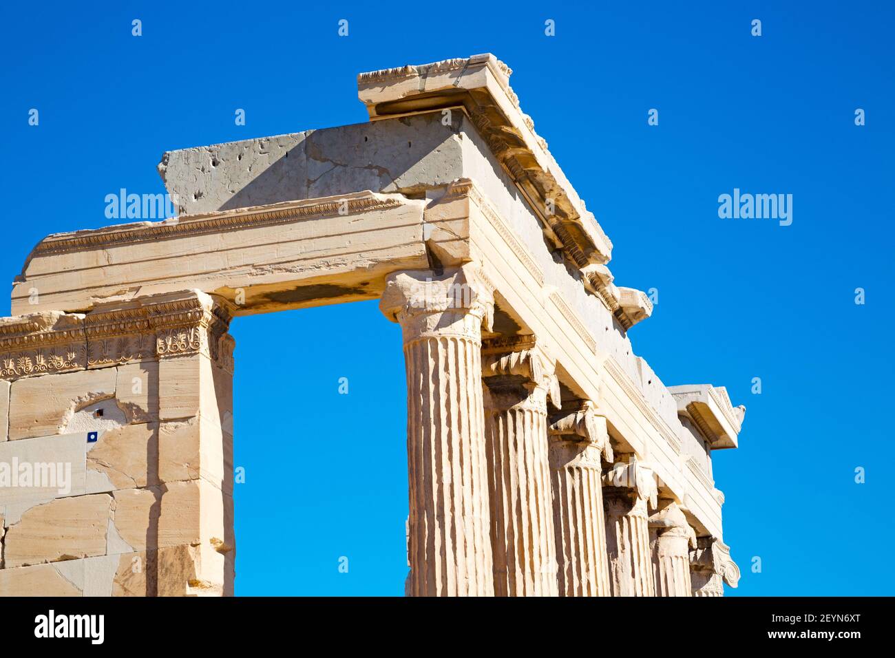 Statue acropolis old architecture Stock Photo - Alamy