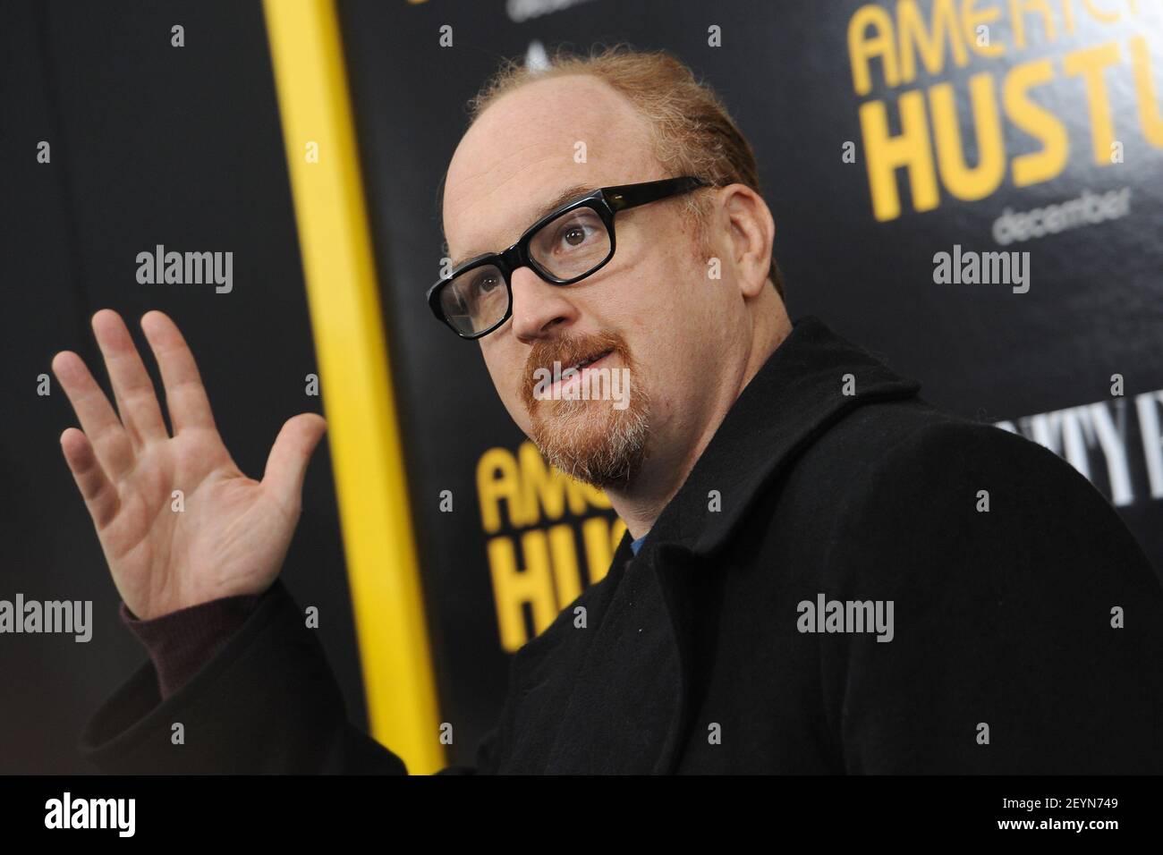 Actor and comedian Louis C.K. attends the 'American Hustle' screening ...
