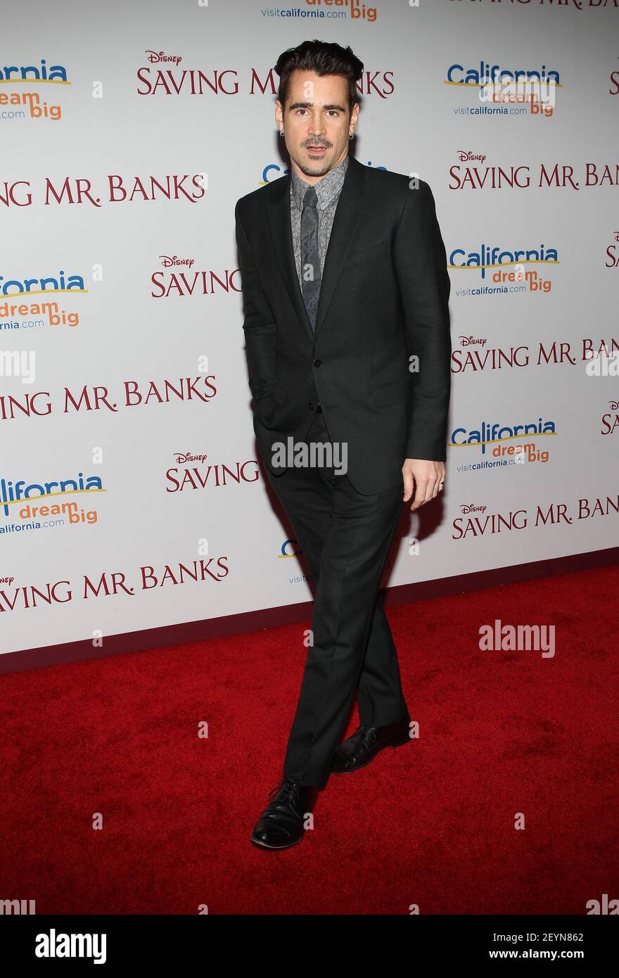 9 December 2013 - Hollywood, California - Colin Farrell. "Saving Mr ...