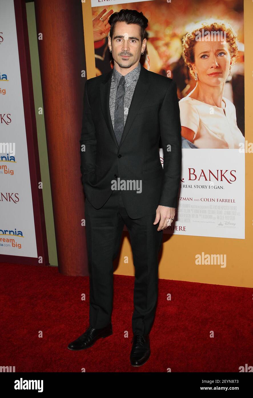 9 December 2013 - Hollywood, California - Colin Farrell. "Saving Mr ...