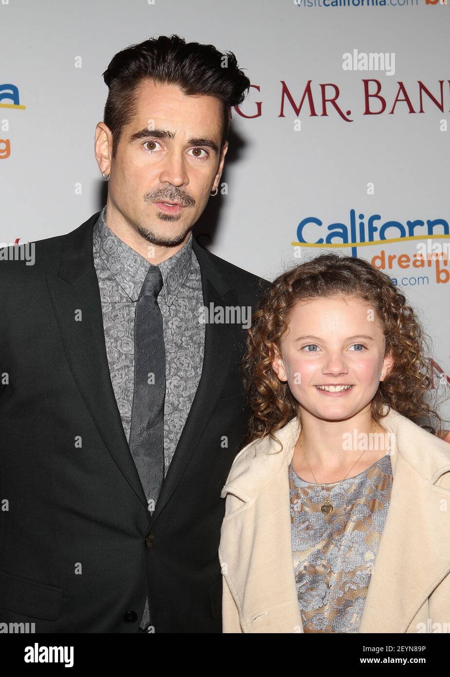 9 December 2013 - Hollywood, California - Colin Farrell, Annie Rose ...