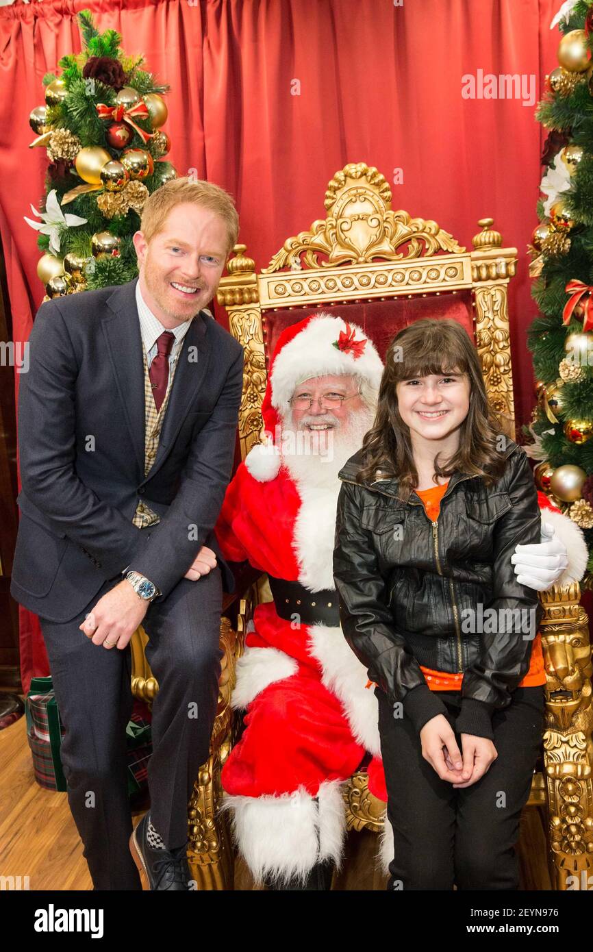 Jesse Tyler Ferguson, Santa Claus, ? attend the Brook Brothers' Holiday ...