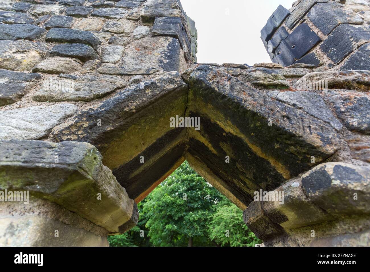 Jarrow UK: 24th July 2020: Jarrow, St Paul's Monastery Stock Photo - Alamy