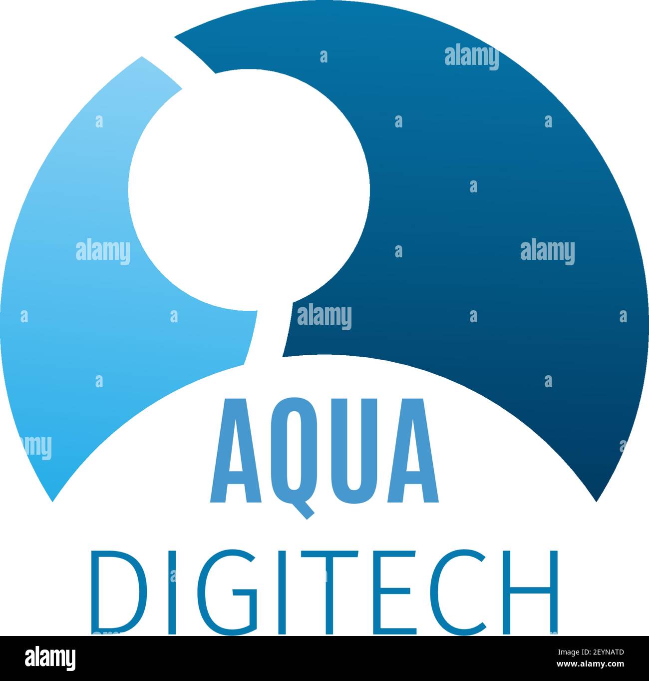 Digital technology vector sign isolated on a white background. Abstract ...