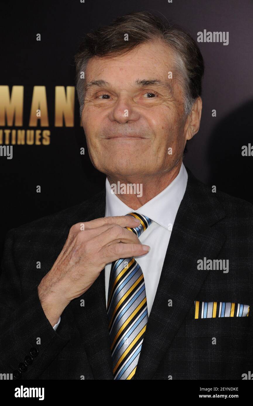 Fred Willard attends the Anchorman 2: The Legend Continues New York Premiere, held at the Beacon ...