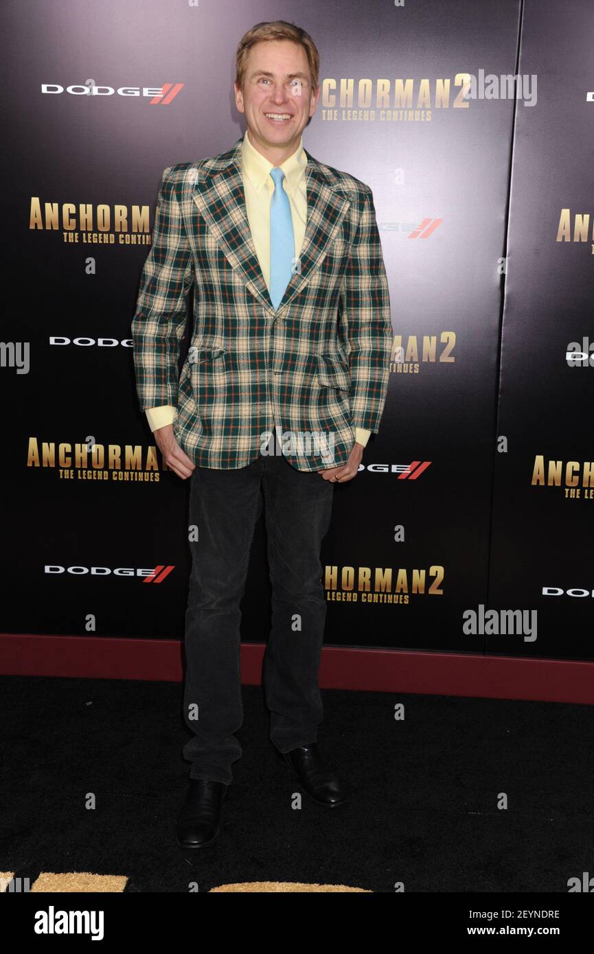 Pat Kiernan attends the Anchorman 2: The Legend Continues New York ...