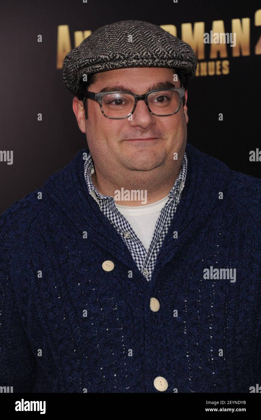 Bobby Moynihan attends the Anchorman 2: The Legend Continues New York ...