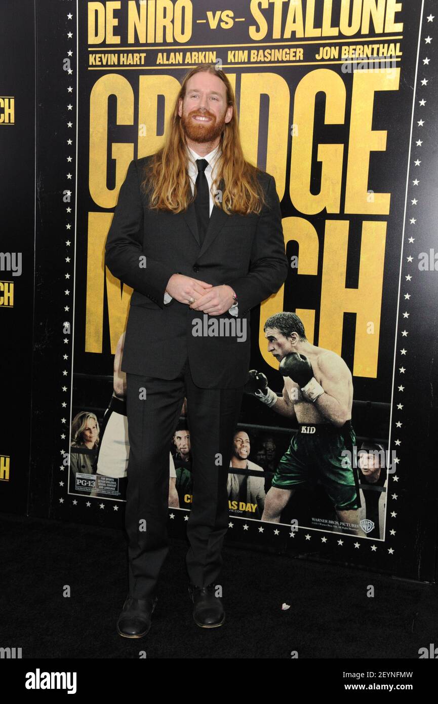 Patrick Barry during the Grudge Match World Premiere, held at the ...