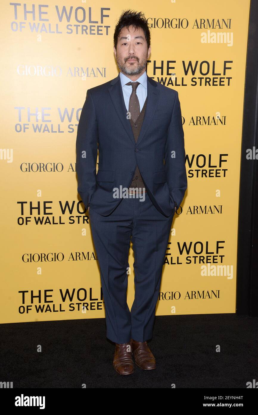 Actor Kenneth Choi attends Giorgio Armani Presents: 'The Wolf Of Wall ...