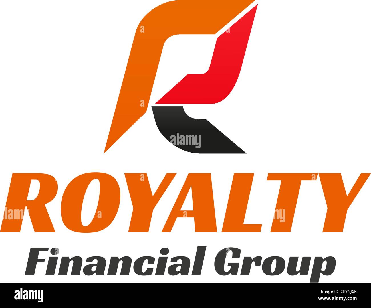 Creative badge for royalty financial group business. Abstract vector ...