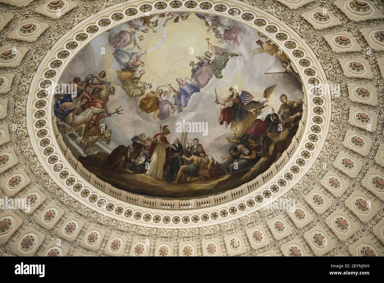Capitol Rotunda Ceiling Painting