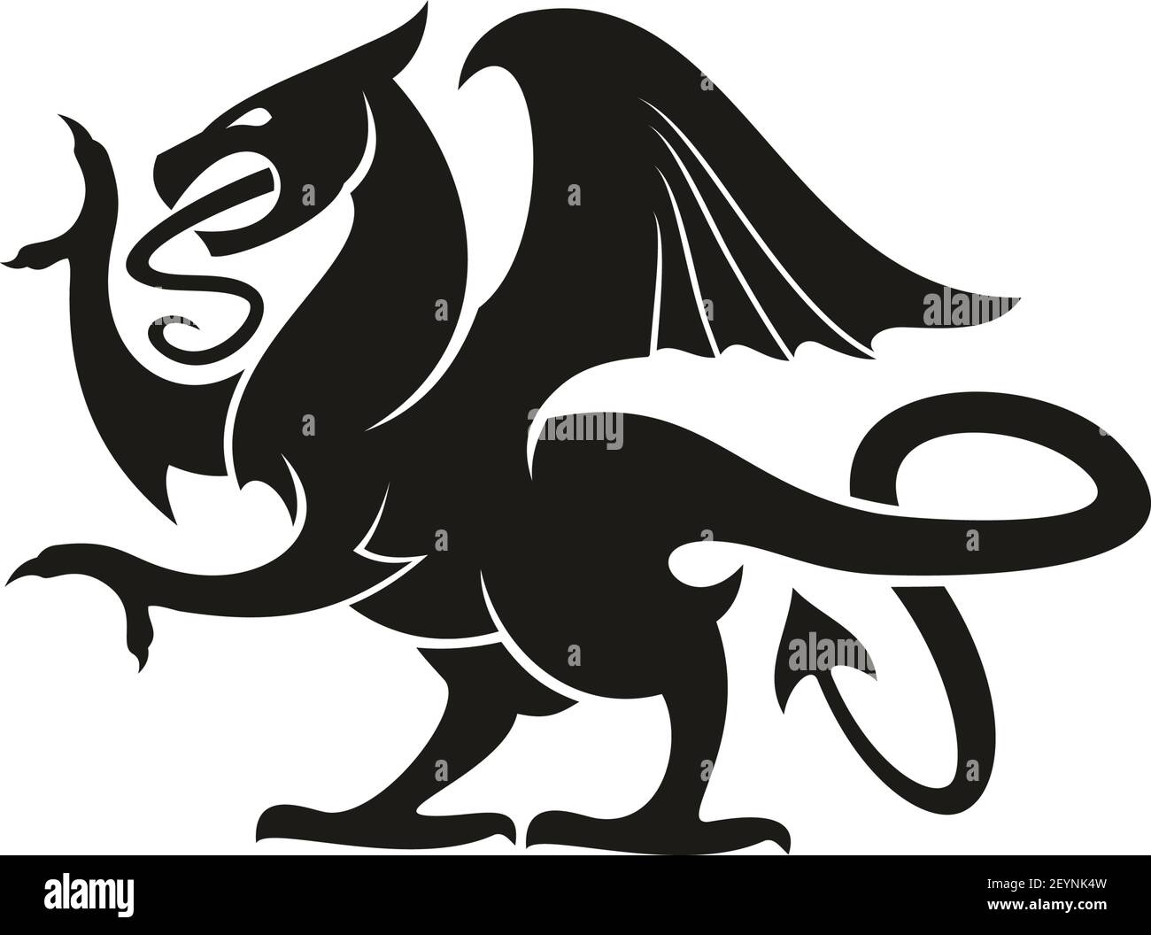 Dragon legs Stock Vector Images - Alamy