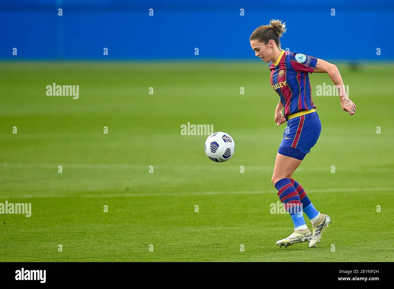 Mapy Leon of FC Barcelona during the Women's Champions League match ...