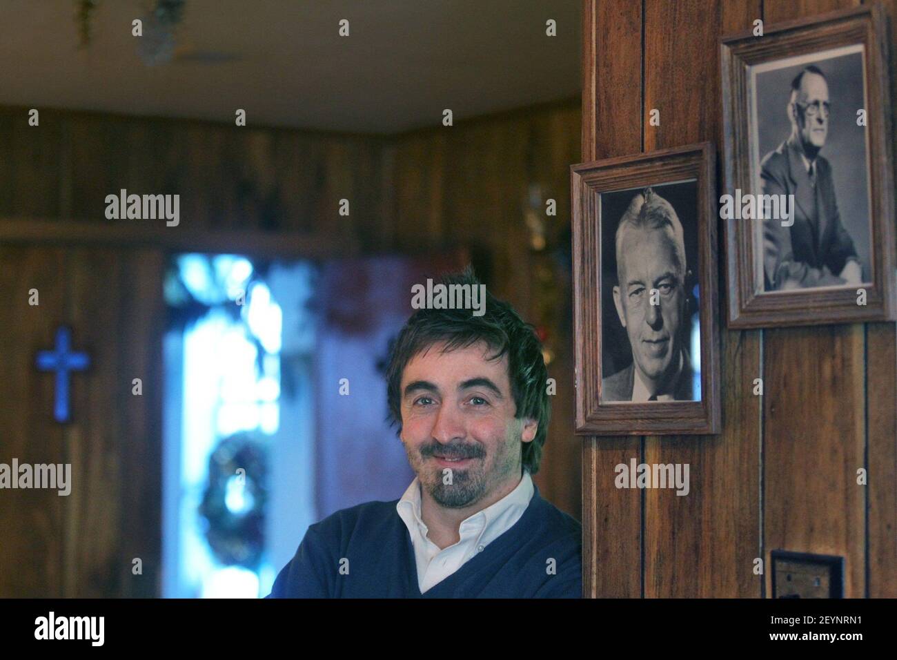 Larry Soper, men's house manager at Interval Brotherhood Home in Akron ...