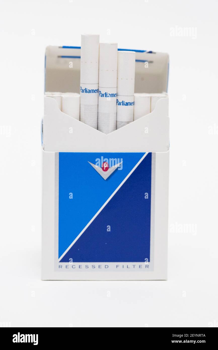 Parliament cigarettes manufactured by Philip Morris (Altria ...