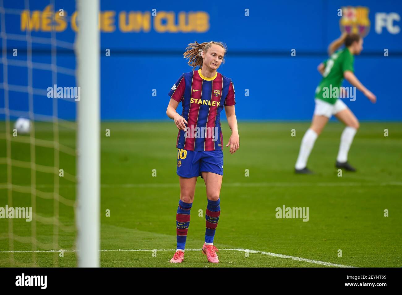 Caroline Graham Hansen of FC Barcelona during the Women's Champions ...