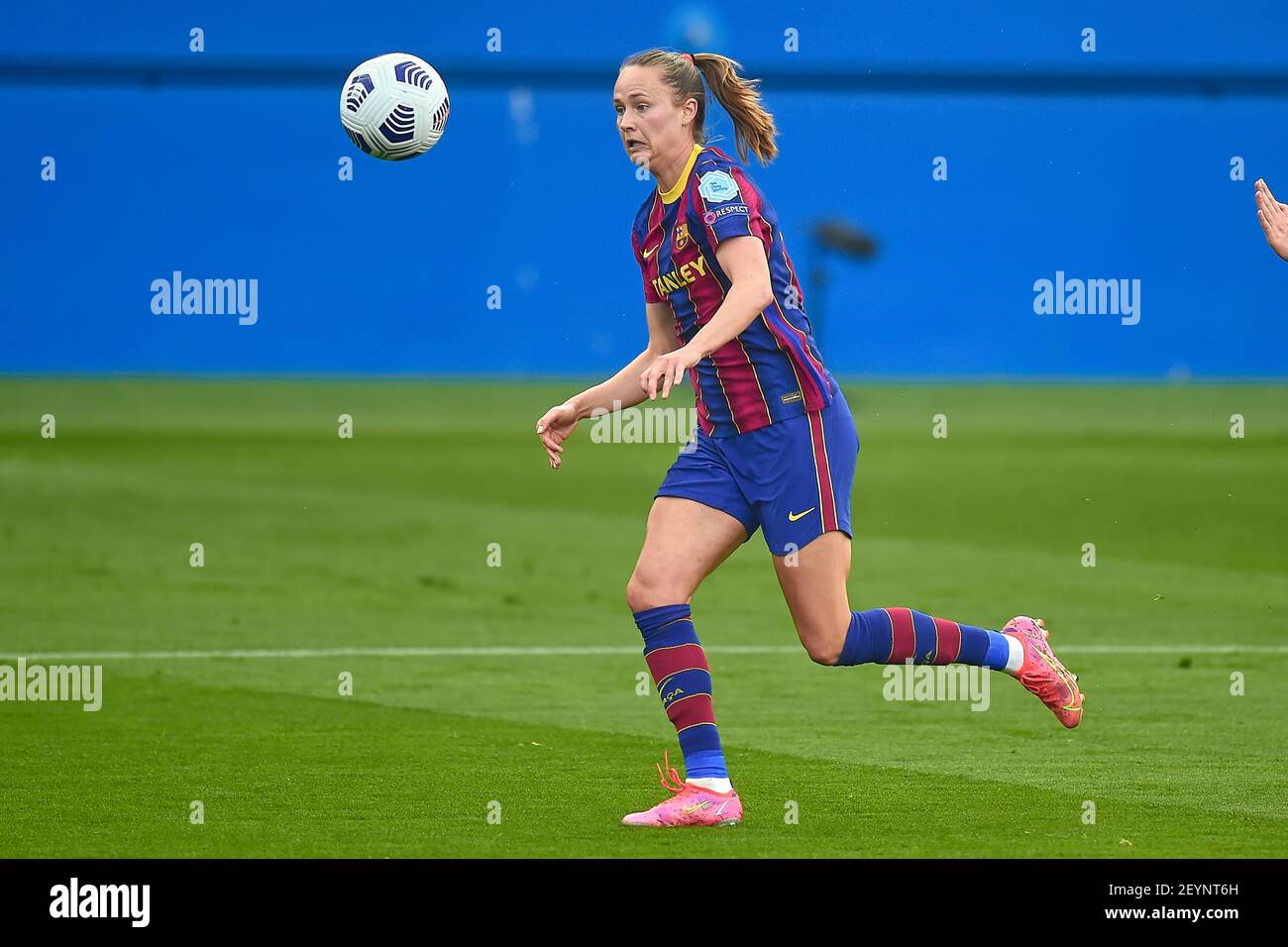 Caroline Graham Hansen of FC Barcelona during the Women's Champions ...