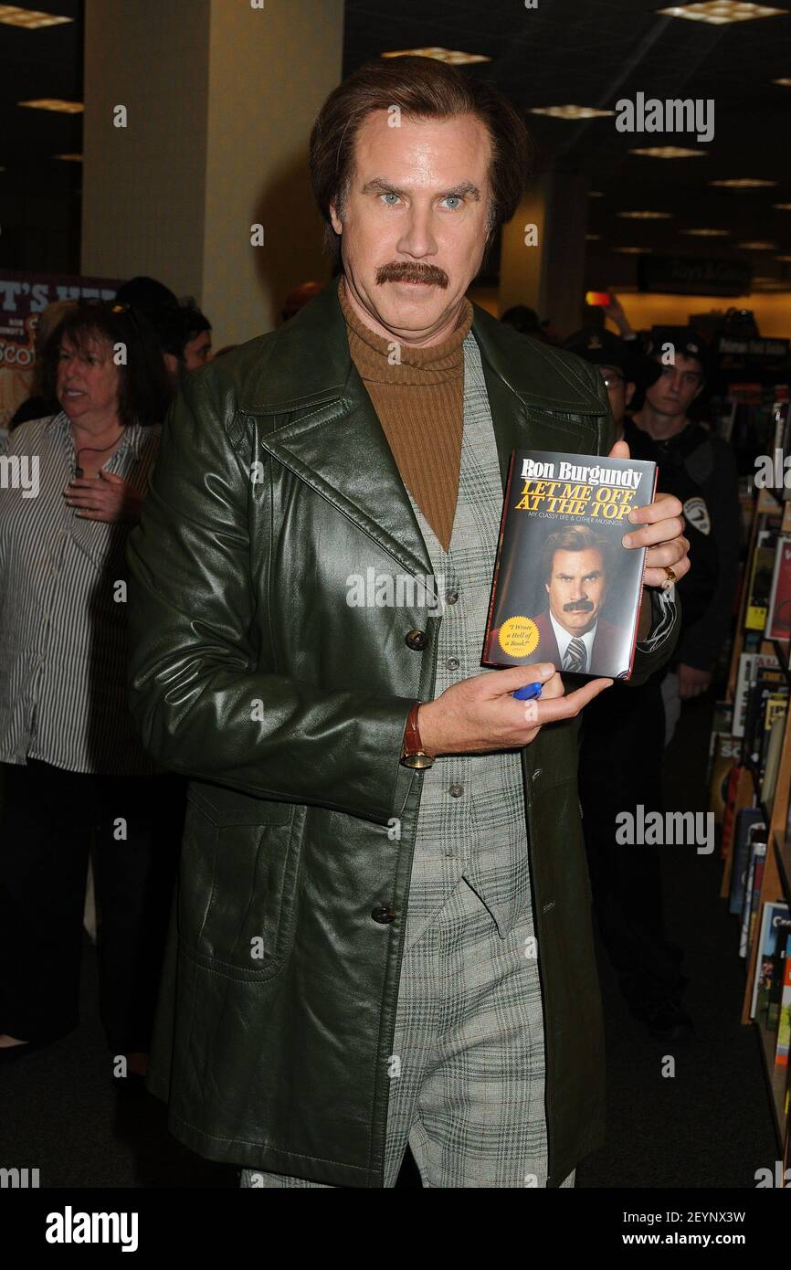 20 November 2013 - Los Angeles, California - Will Ferrell, Ron Burgundy ...