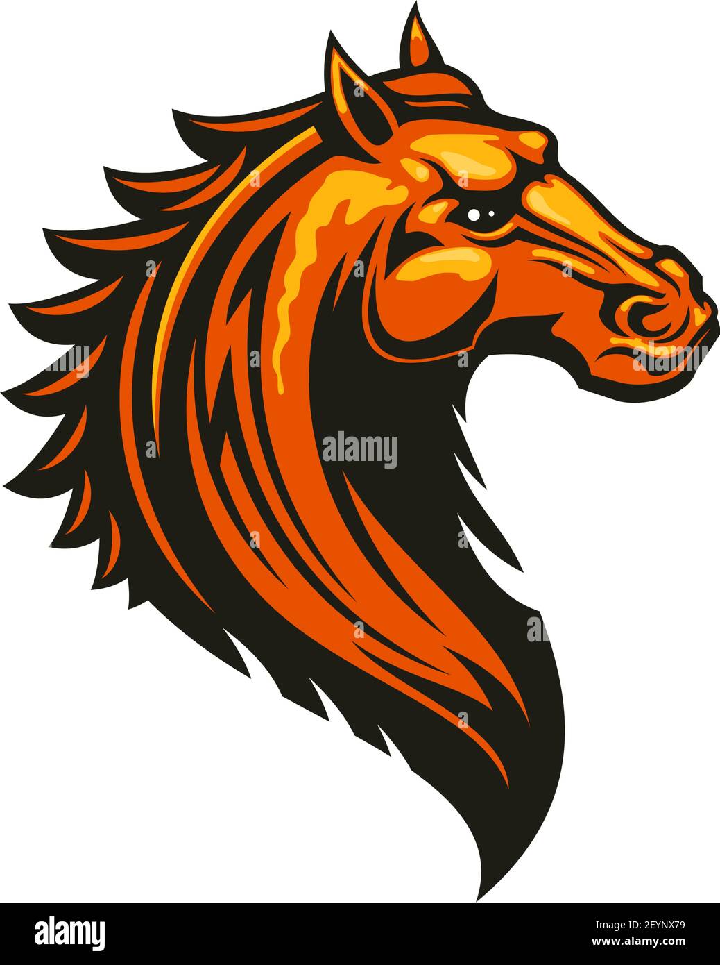 Horse Head Vector