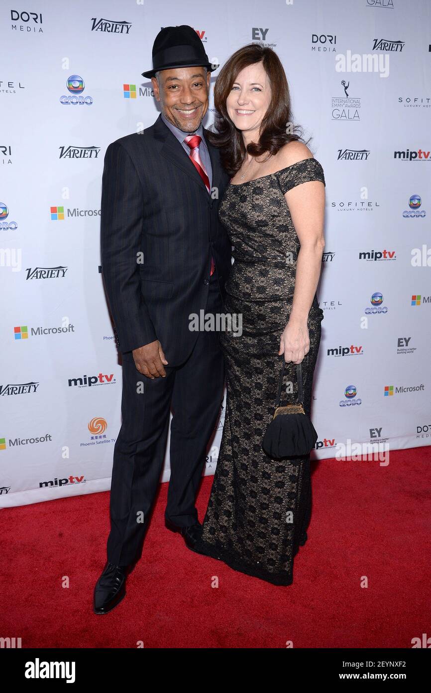(L-R) Actor Giancarlo Exposito and Terry Barone attend the 41st ...