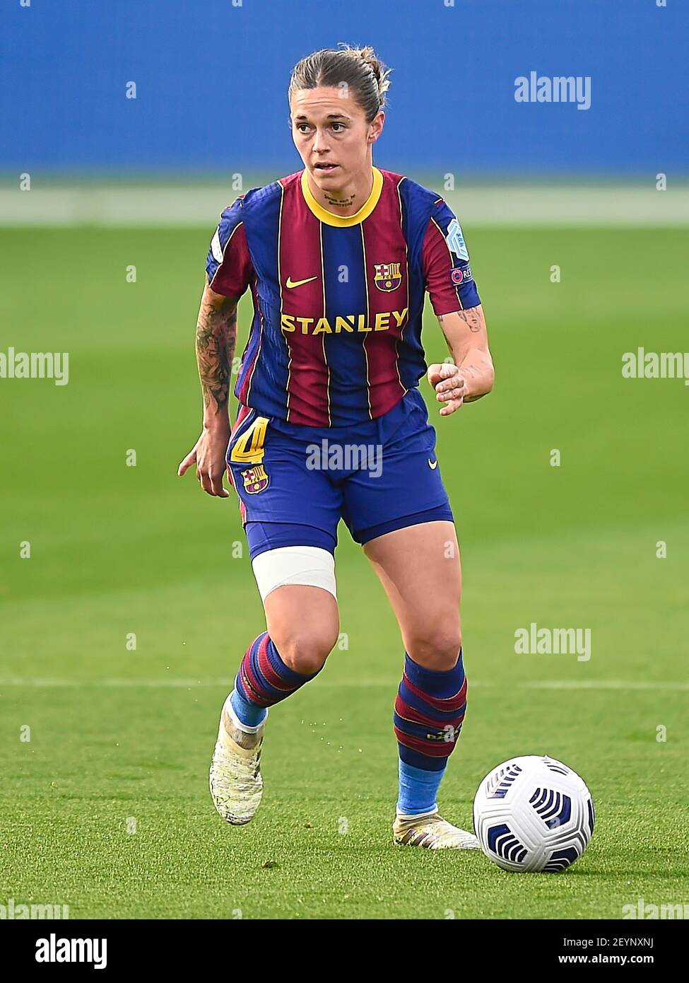 Mapy Leon of FC Barcelona during the Women's Champions League match ...