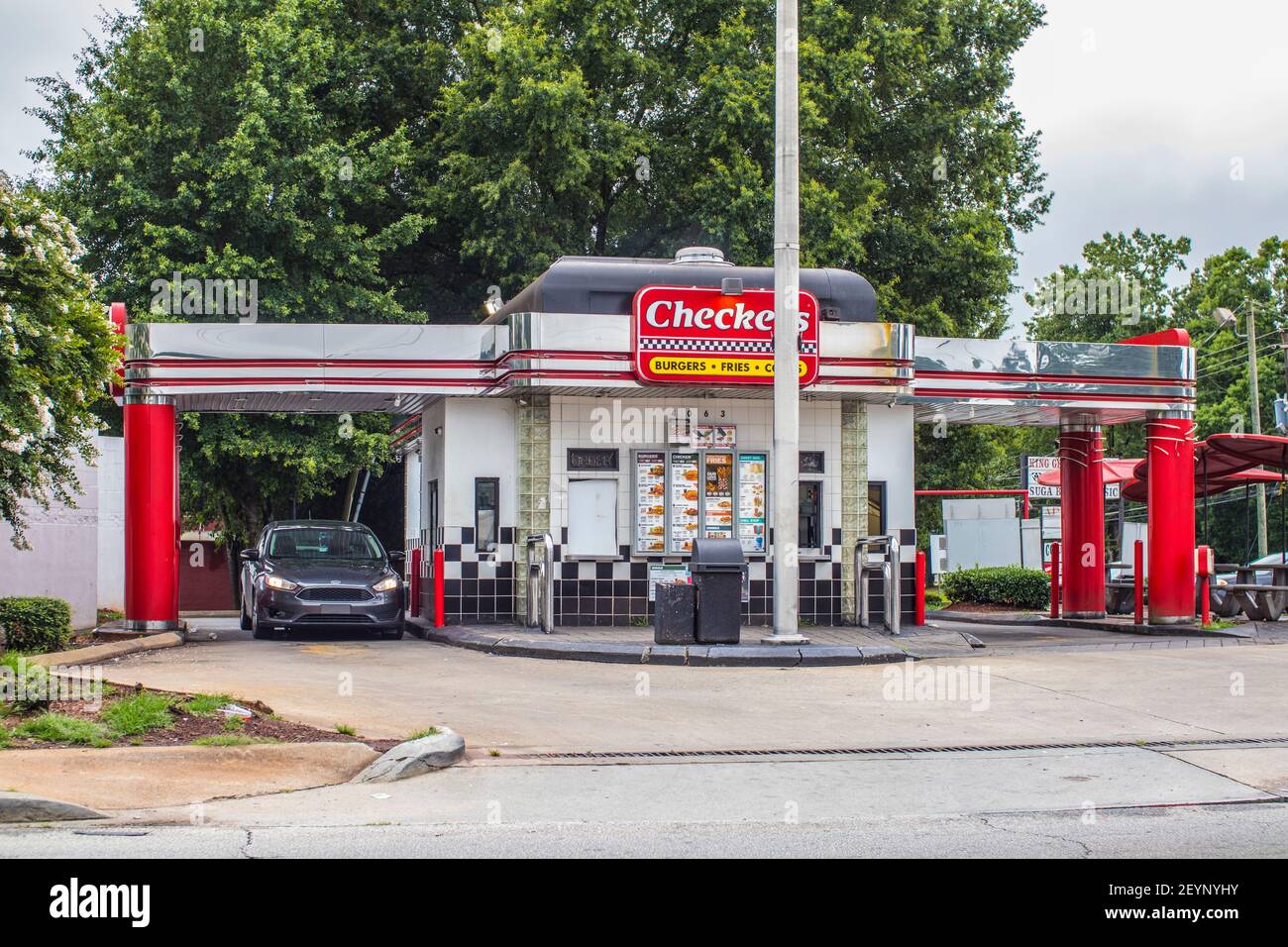 Checkers restaurant hi-res stock photography and images - Alamy