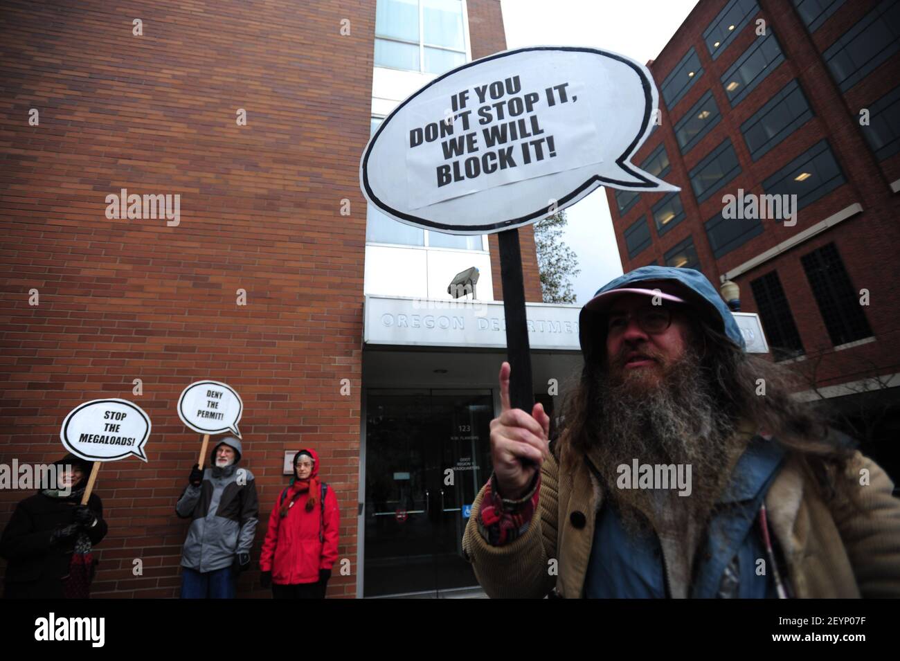 The action was the seventh in two and a half weeks against the Oregon ...