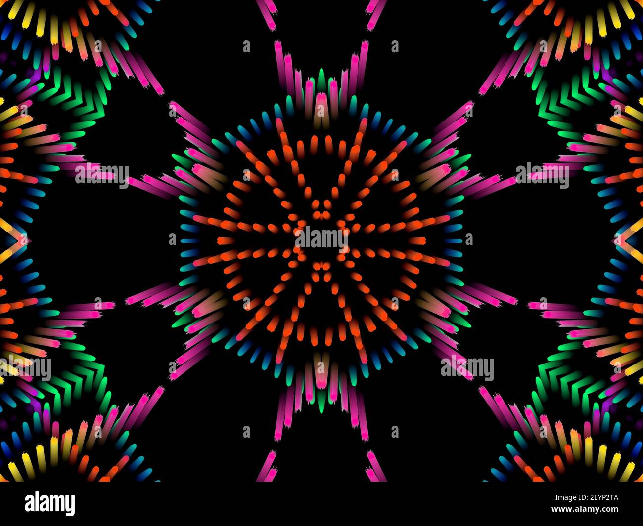 Pattern design made with the help of graphics editing and formatting ...