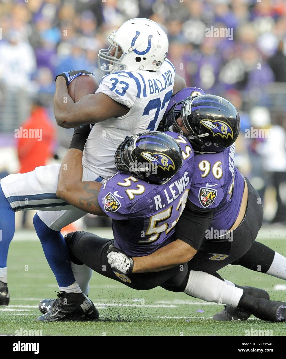 Ray Lewis Hit On Chad Johnson