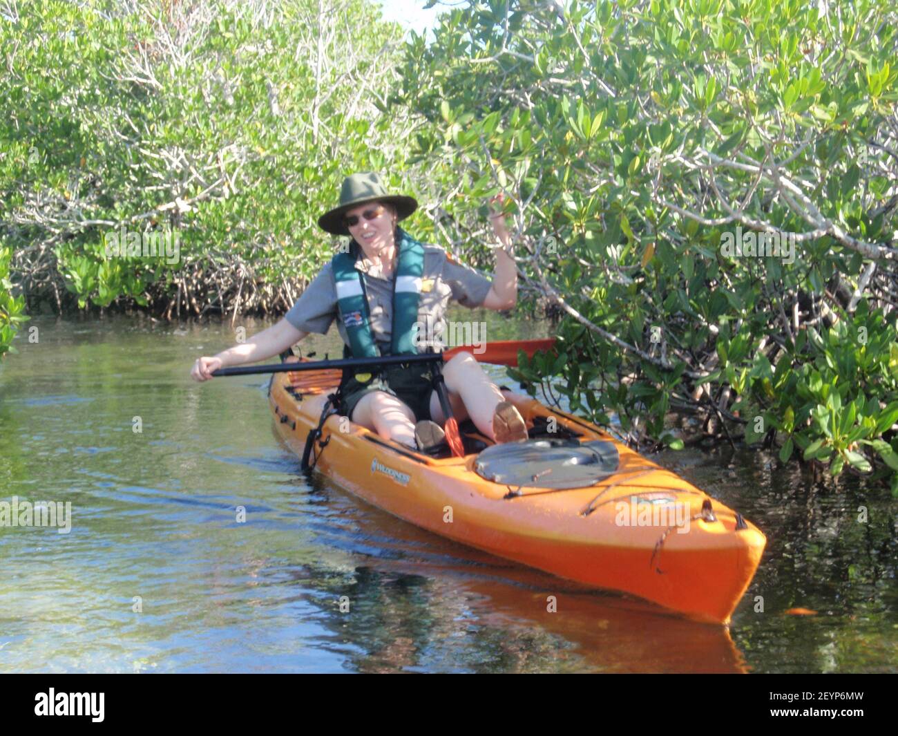 Christiana Admiral, chief of interpretation at Biscayne National Park ...