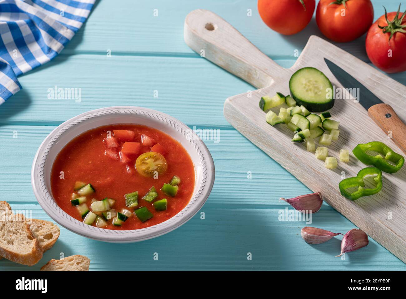 Gazpacho spain green hi-res stock photography and images - Alamy