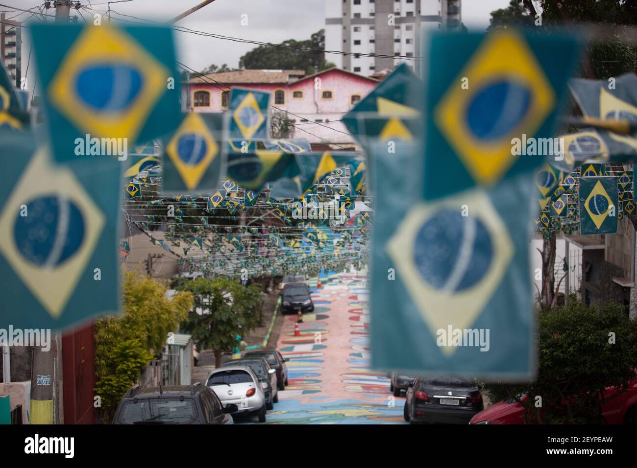 World cup football decorations hi-res stock photography and images - Alamy