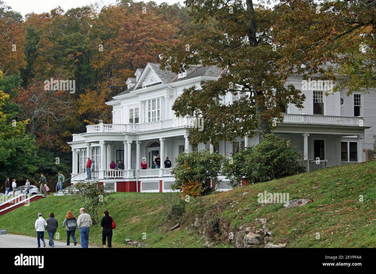 Moses Cone Manor, once a country estate in Blowing Rock, N.C., now ...