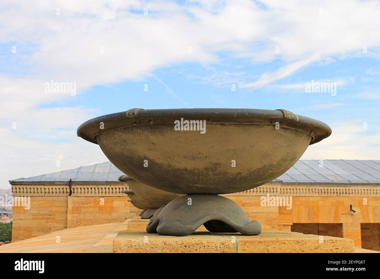 Anitkabir - mausoleum of Mustafa Kemal Ataturk, the first Turkish ...