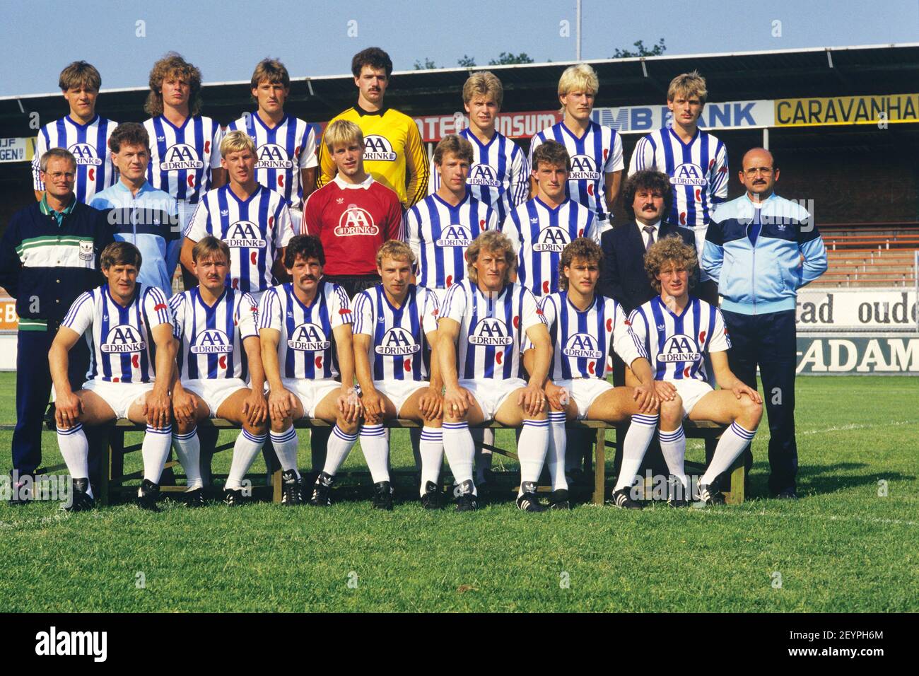 (Top Row L-R) Fre Adema, Pieter Bijl, Jan Schulting, Roel Rugers ...