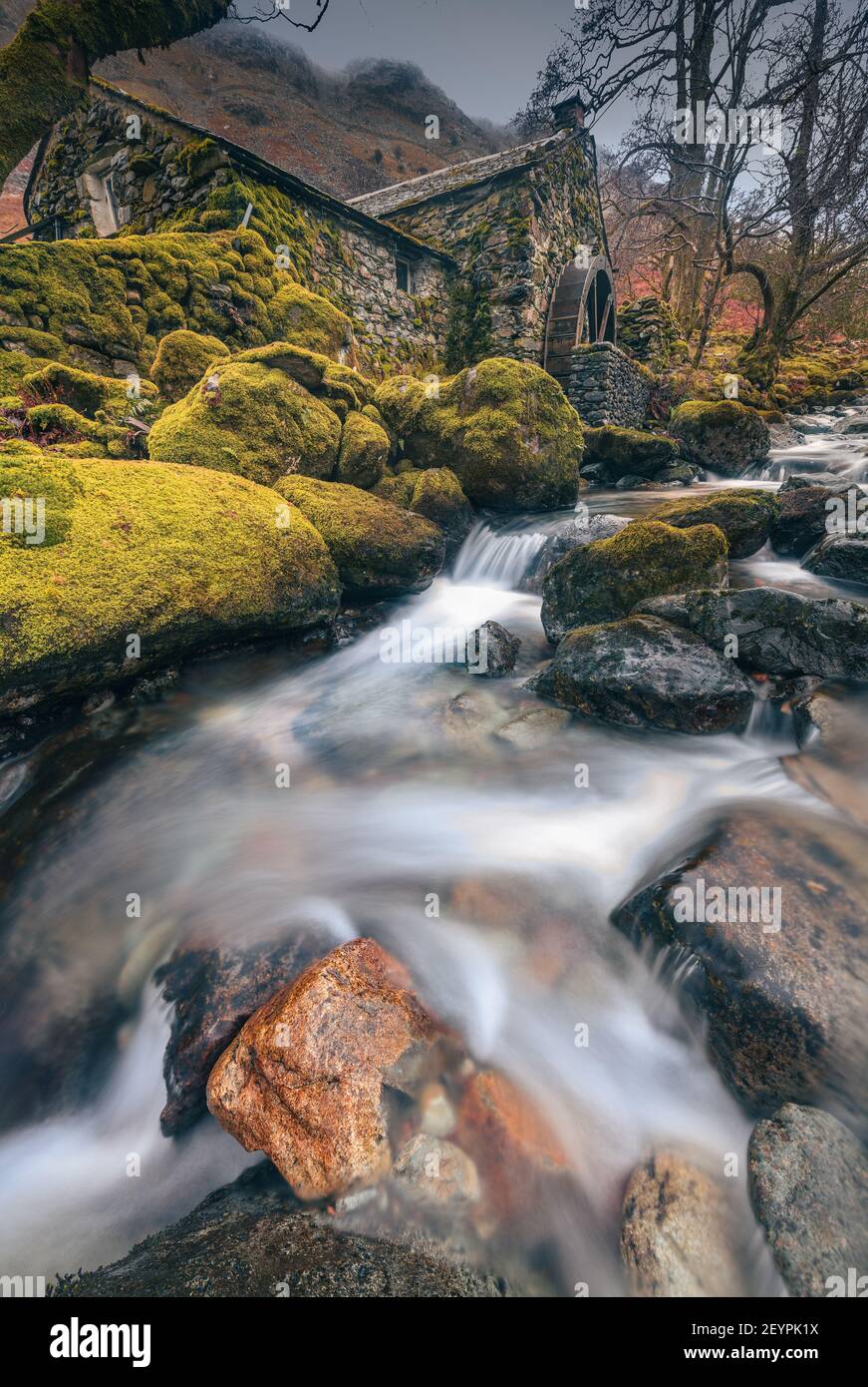 Old wooden water mill national hi-res stock photography and images - Alamy