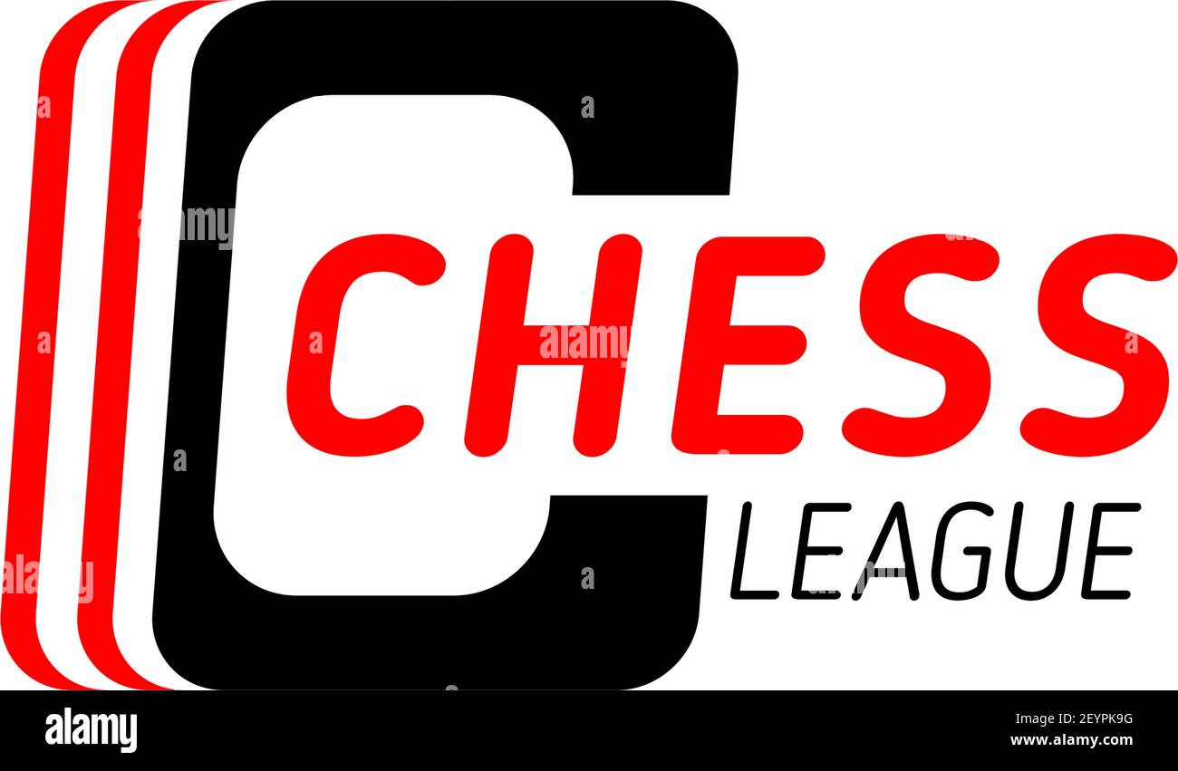 Chess league symbol for sporting competition branded emblem template ...