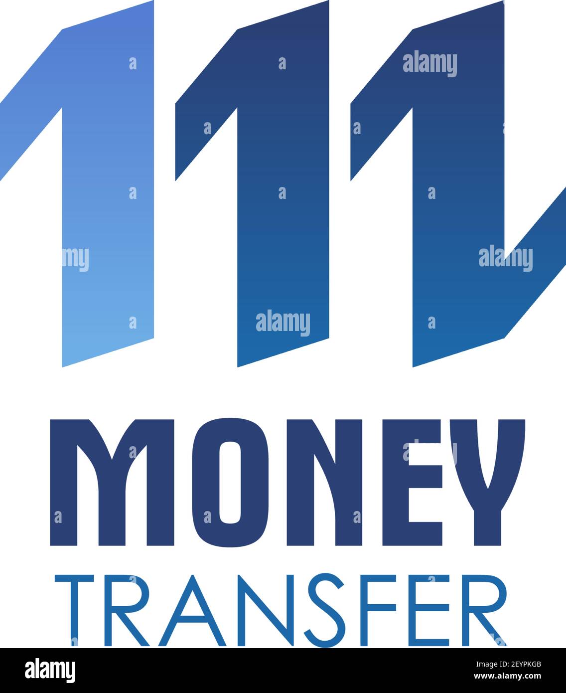 Money transfer icon for currency exchange service business card design ...