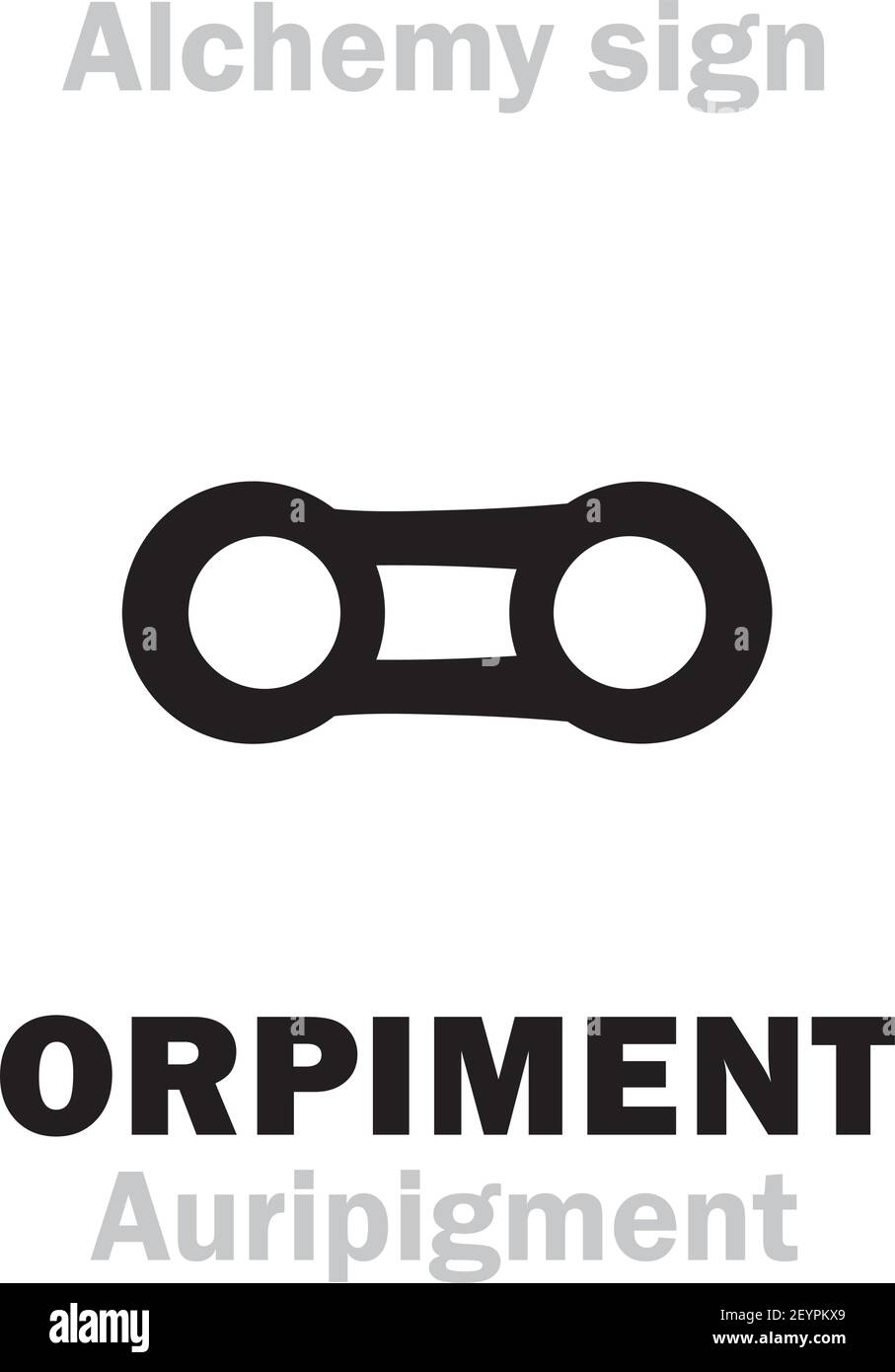 Arsenic trisulfide Stock Vector Images - Alamy