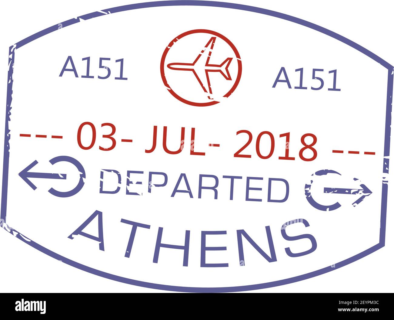 Old airport athens Stock Vector Images - Alamy